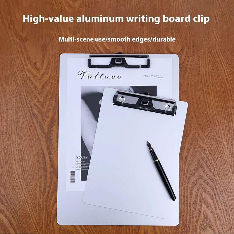 Solid-Aluminum-Folder-A4-Writing-Board-Clip-A5-Writing-8K-Sketch ...