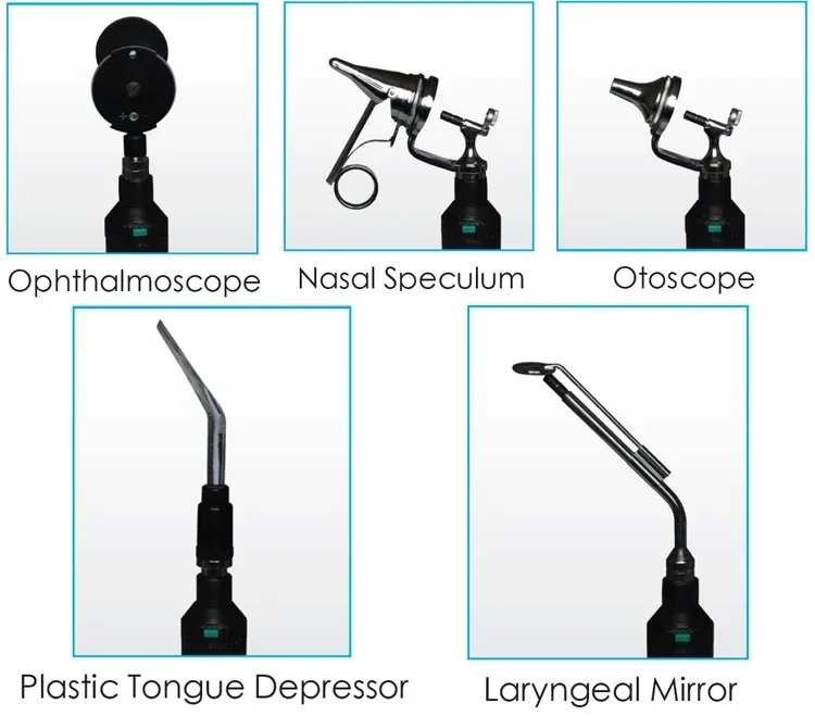 Medical Diagnostic Kit ENT LED Otoscope & Ophthalmoscope Set - Human ...