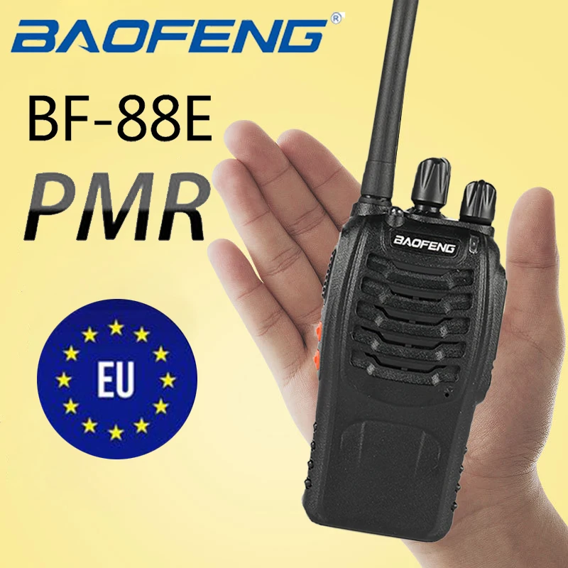 Baofeng-1500mAh-Two-Way-Radio-Origina-Brand-2Pcs-BF-88E-Walkie-Talkie ...