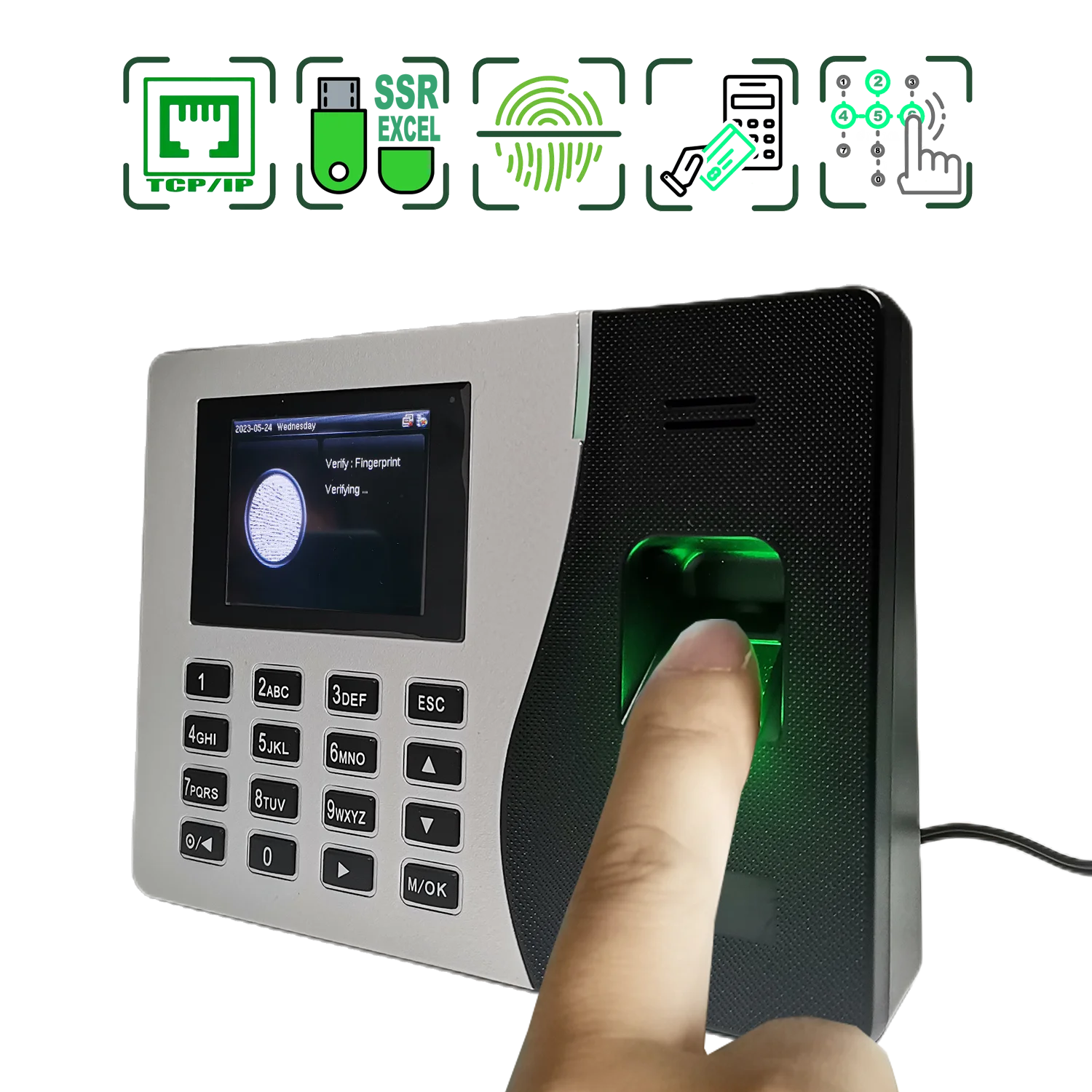 ZKTime-5-0-Tcp-Ip-Fingerprint-Time-and-Attendance-System-Smart-Office ...