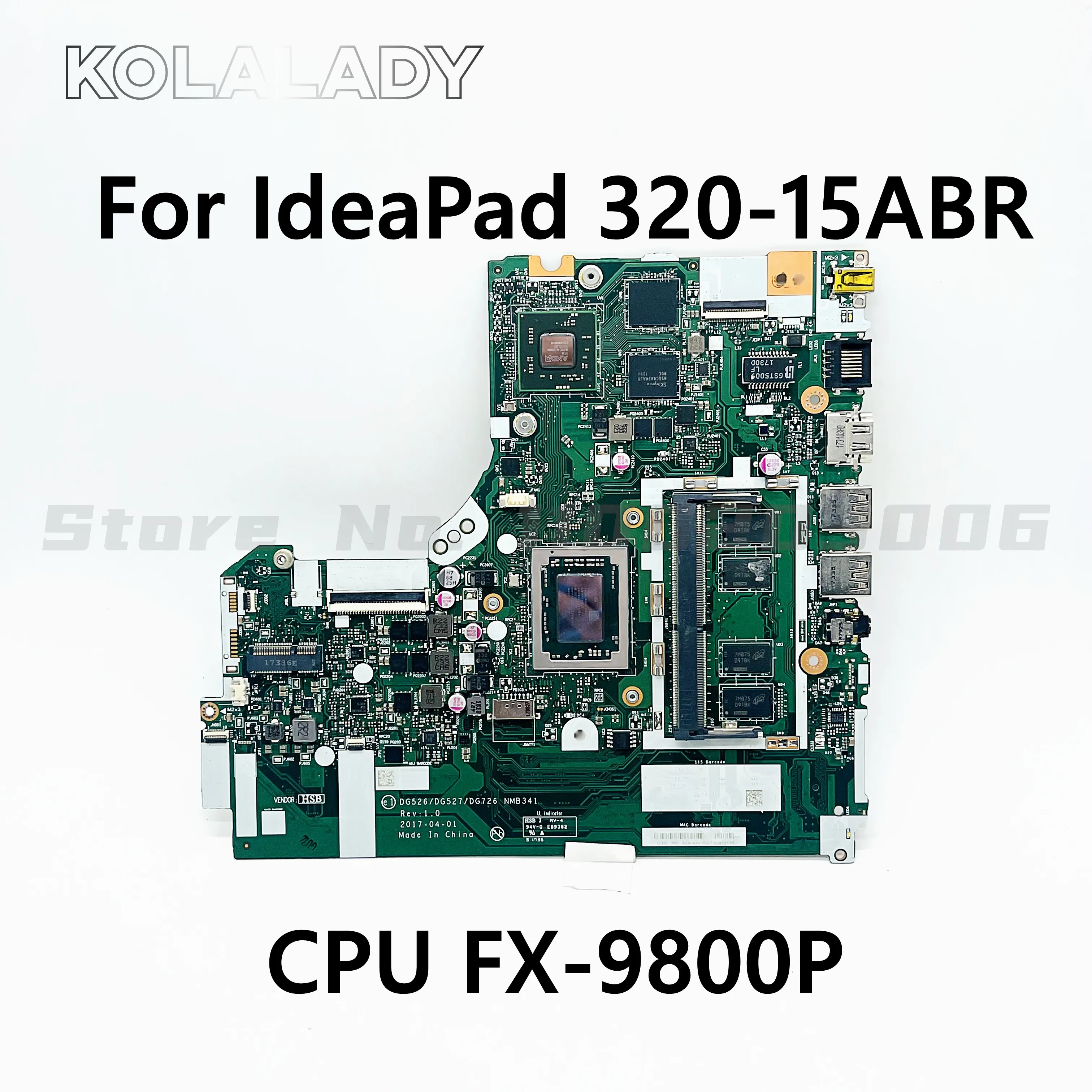 For-Lenovo-IdeaPad-320-15-320-15ABR-laptop-motherboard-NMB341-NM-B341 ...