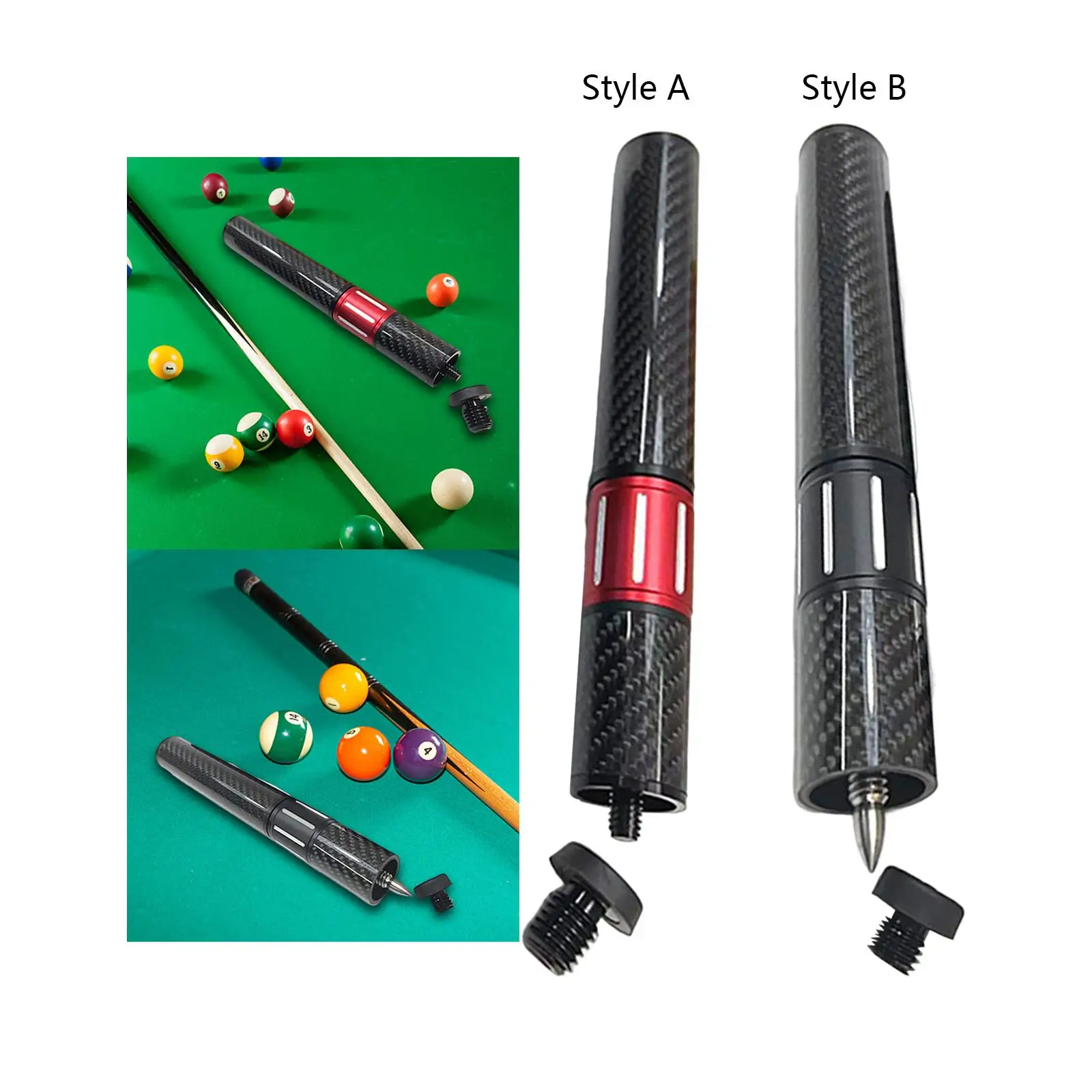 Snooker-Cue-Extend-Telescopic-Pool-Cue-Extension-Portable-Billiard ...