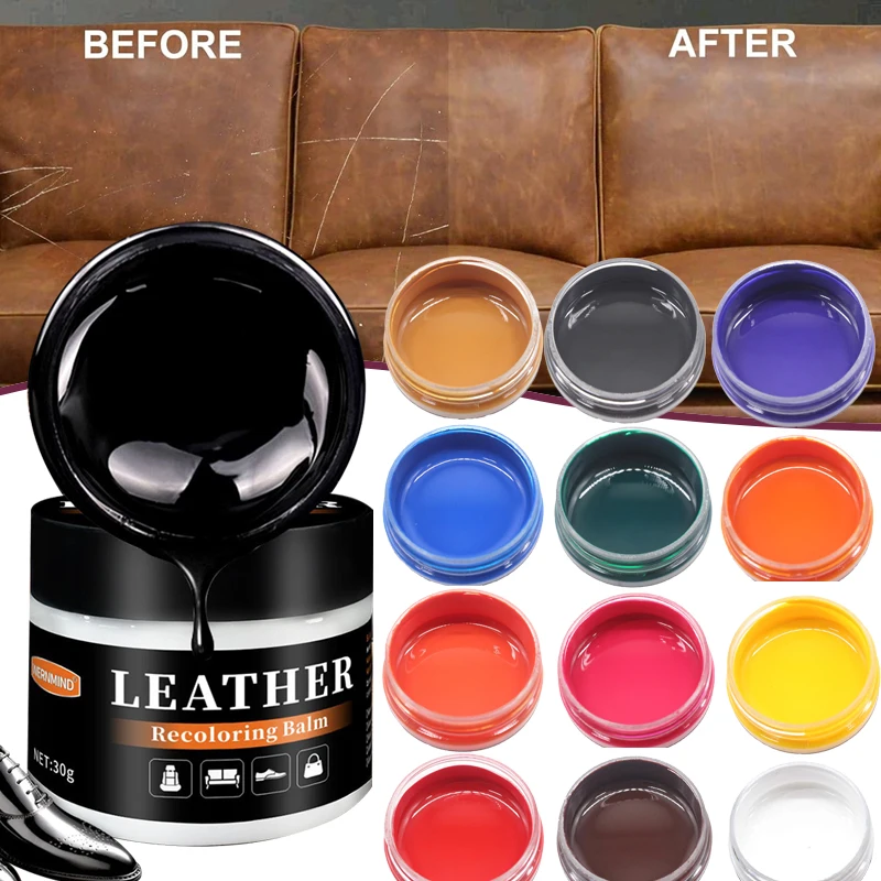 30ML Liquid Skin Leather Repair Kit No Heat Leather Repair Tool Auto ...