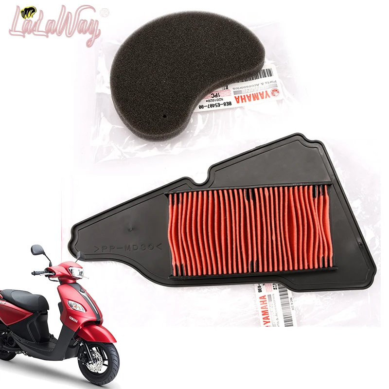 Electric-Motorcycle-Air-Filter-Motor-Bike-Intake-Cleaner-For-Yamaha-JOG ...