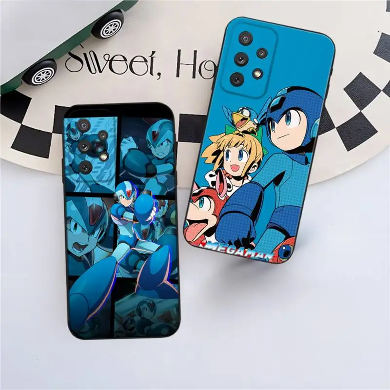 Cartoon M-Megaman Phone Case For Samsung Galaxy A13,A21s,A22,A31,A32 ...