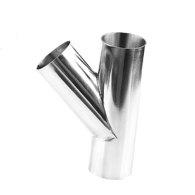 304-Stainless-Steel-Y-Type-Sanitary-Welding-Pipe-Fitting-Connector ...