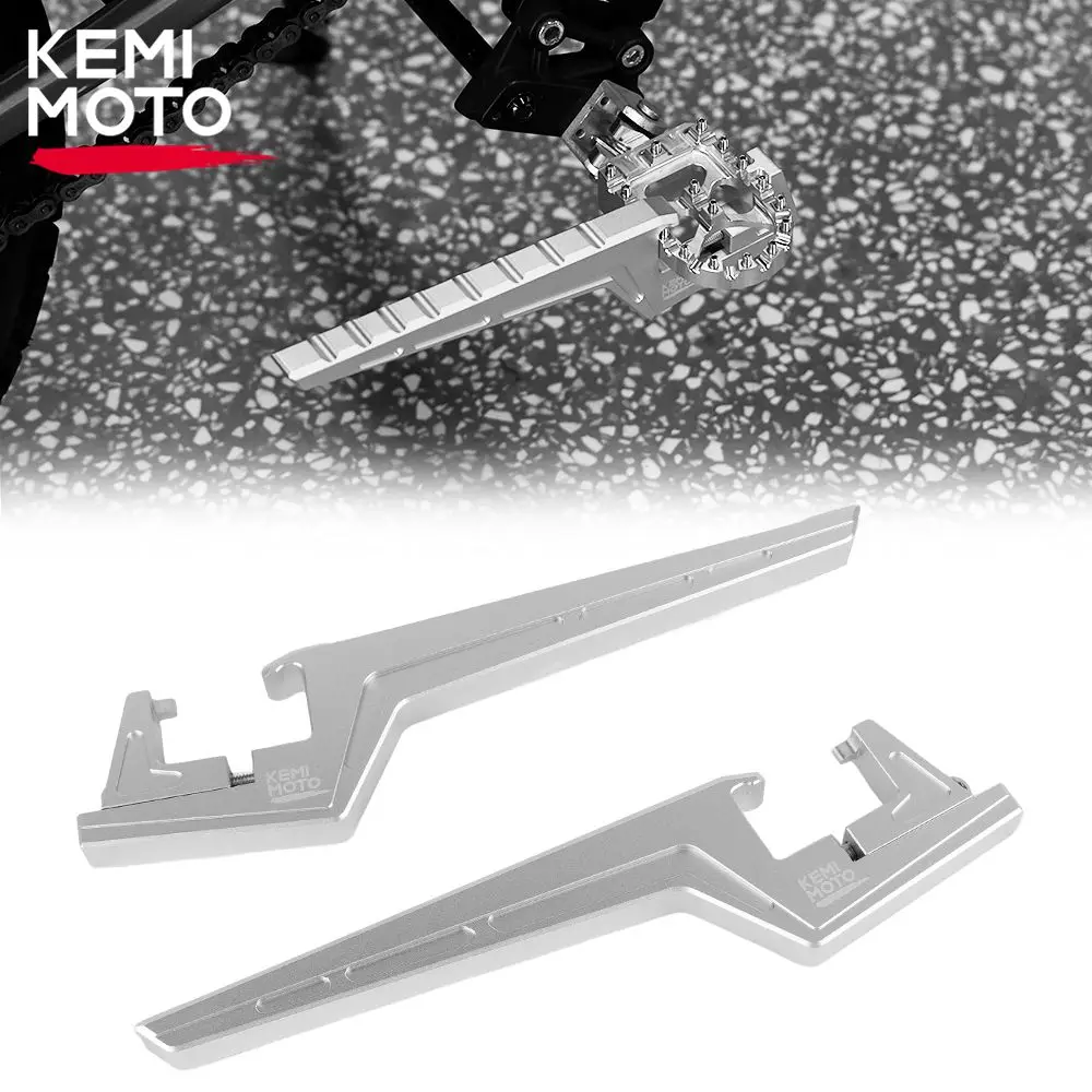 Foot Pegs Extension Passenger Extender FootPegs CNC Aluminum Alloy ...