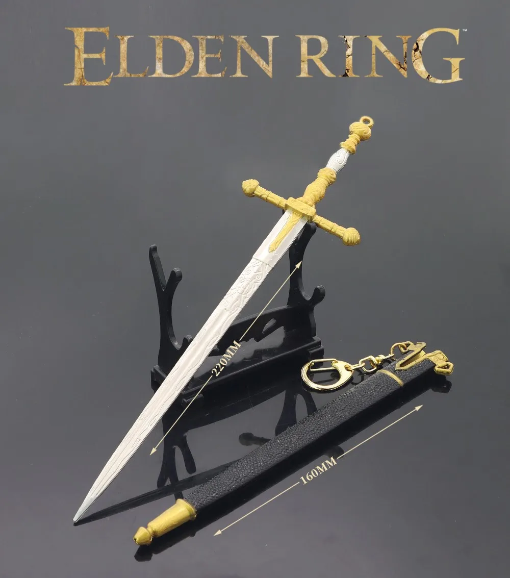 Elden Ring Lordsworn's Straight Sword Metal Game Peripherals Equipment ...