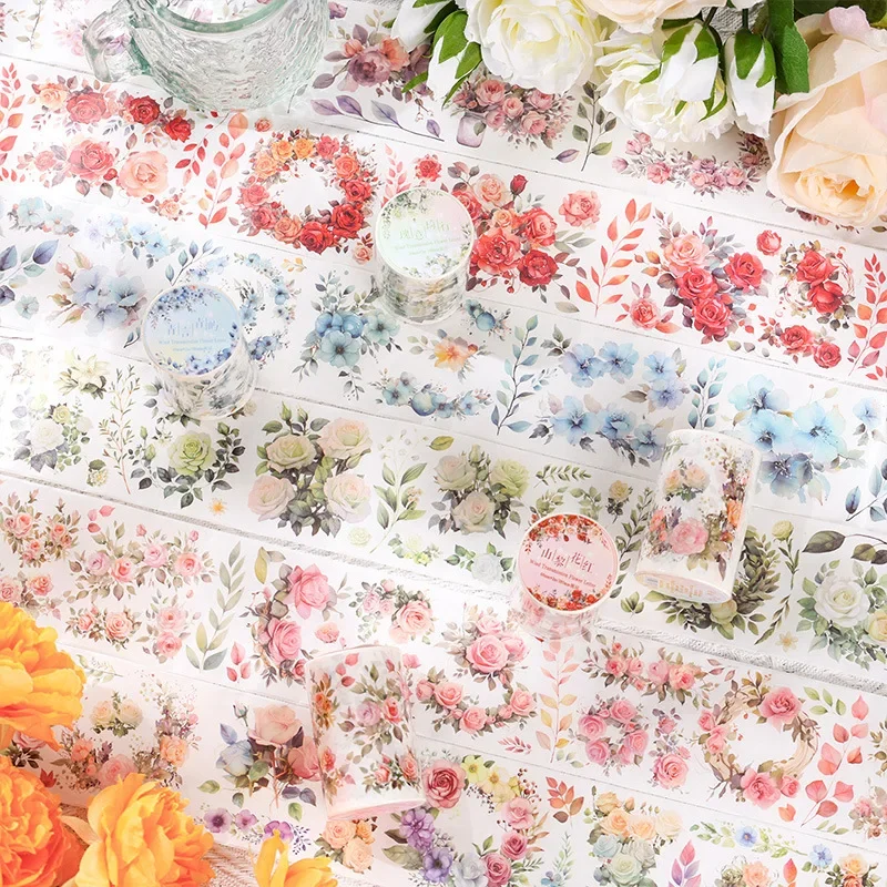 60mm-2m-PET-four-seasons-plant-and-flower-tape-landscaping-handbook-DIY ...