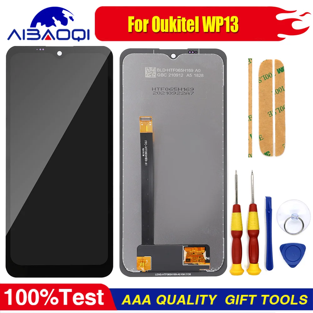 100-New-Original-For-OUKITEL-WP13-WP15S-Display-Touch-Screen-Digitizer-Assembly-Oukitel-WP15-LCD ...