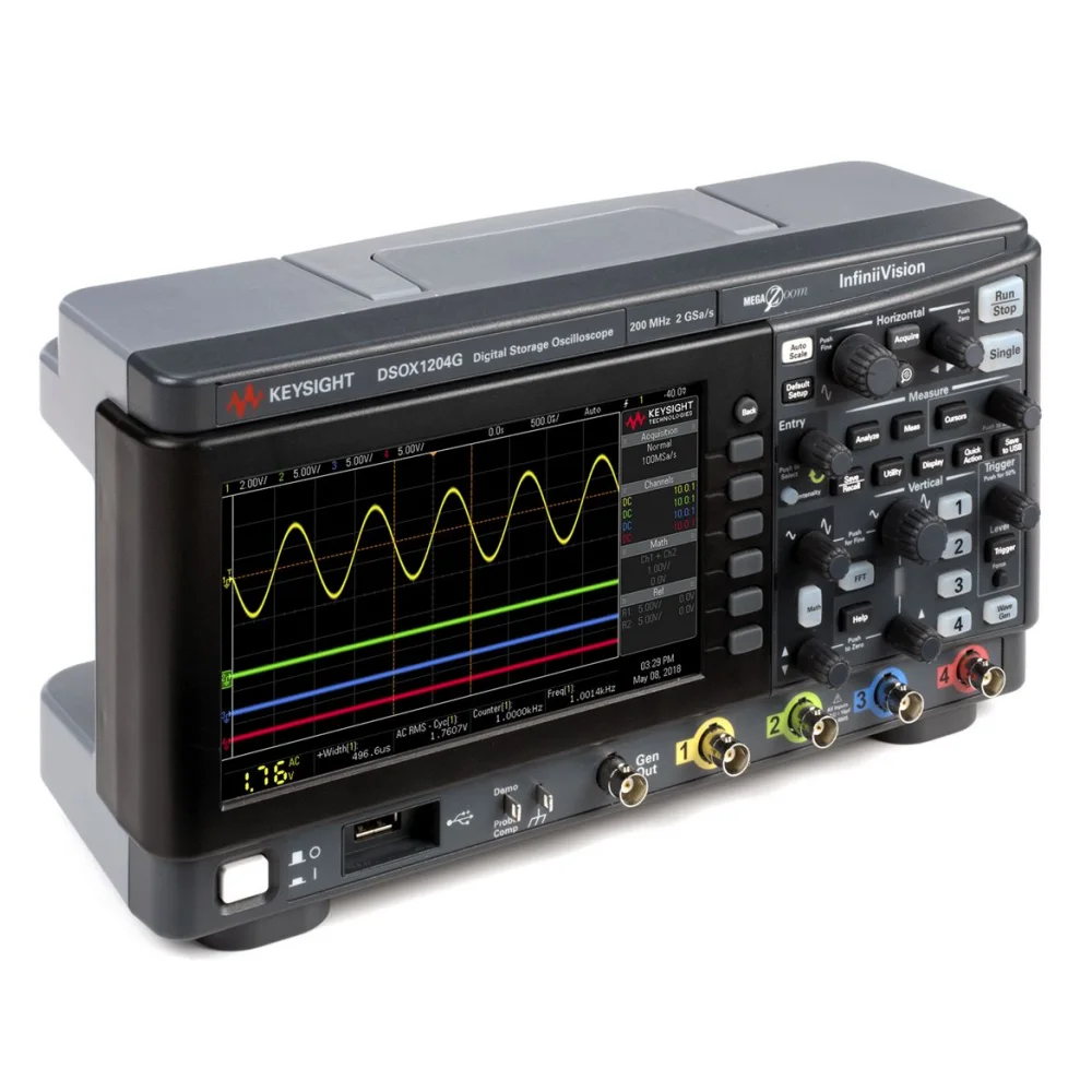 Keysight-DSOX1204G-Oscilloscope-70MHz-4-Analog-Channels-with-a-Built-in ...