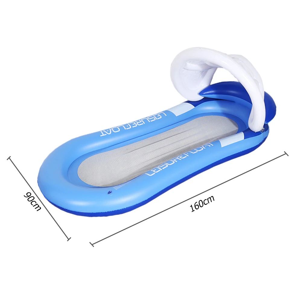 Exklusive Premium Wasser-Hängematte – Luxus Aufblasbare Pool-Liege ...