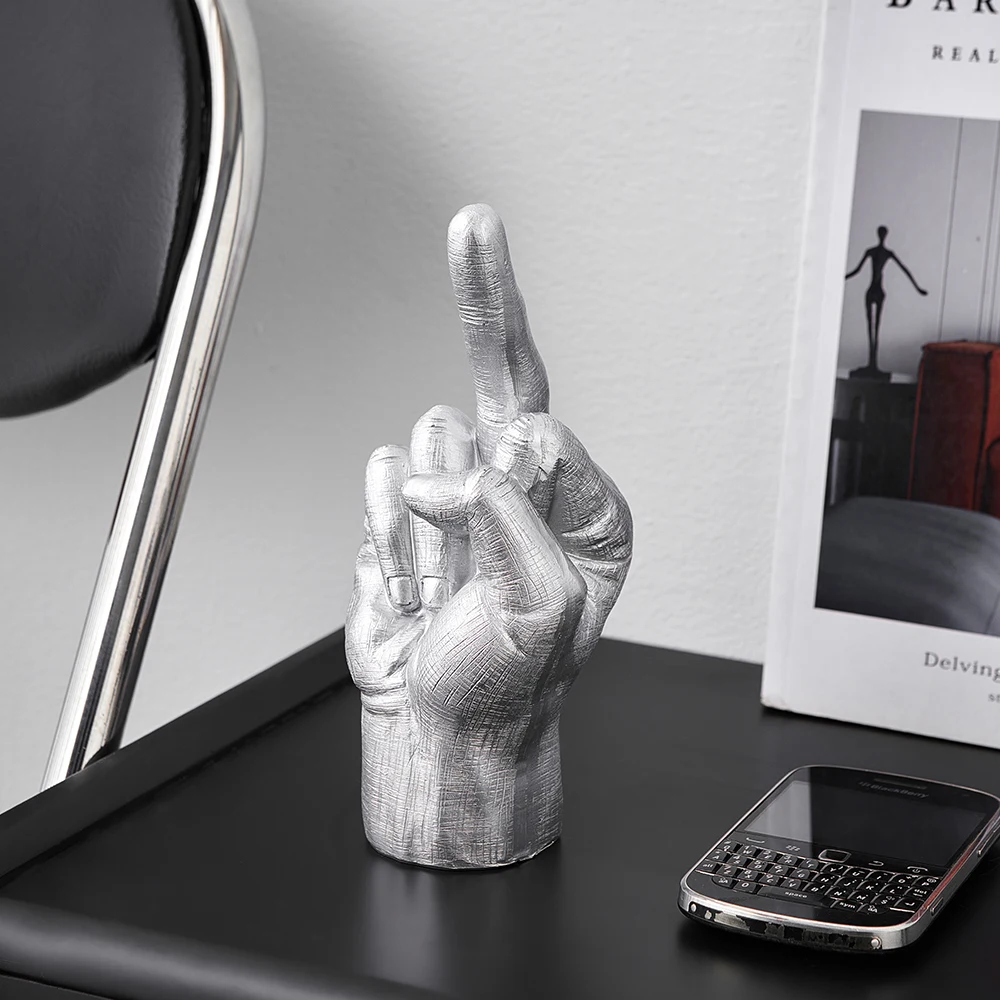 Nordic-Creative-Home-Aesthetic-Room-Decor-Personalized-Middle-Finger ...