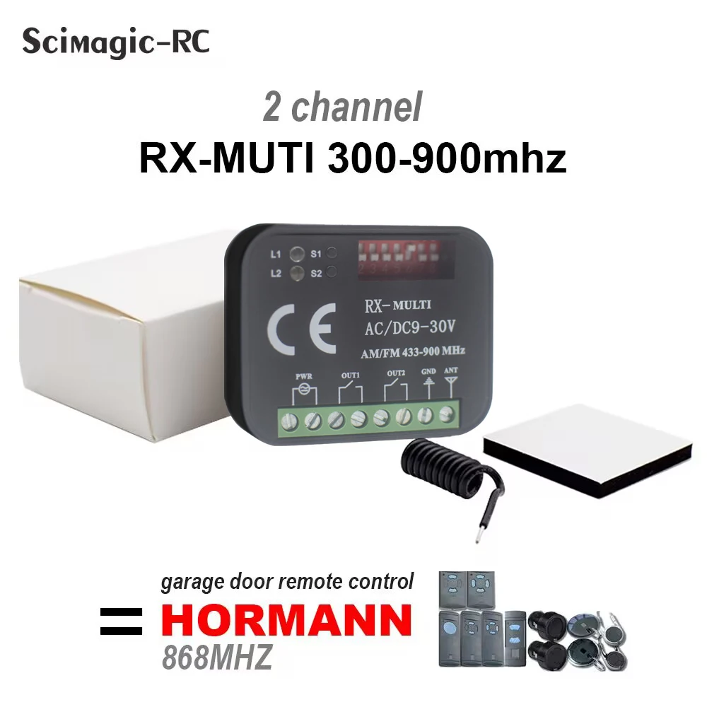 Hormann-RX-MULTI-Receiver-For-Garage-Door-Gate-Remote-Control ...