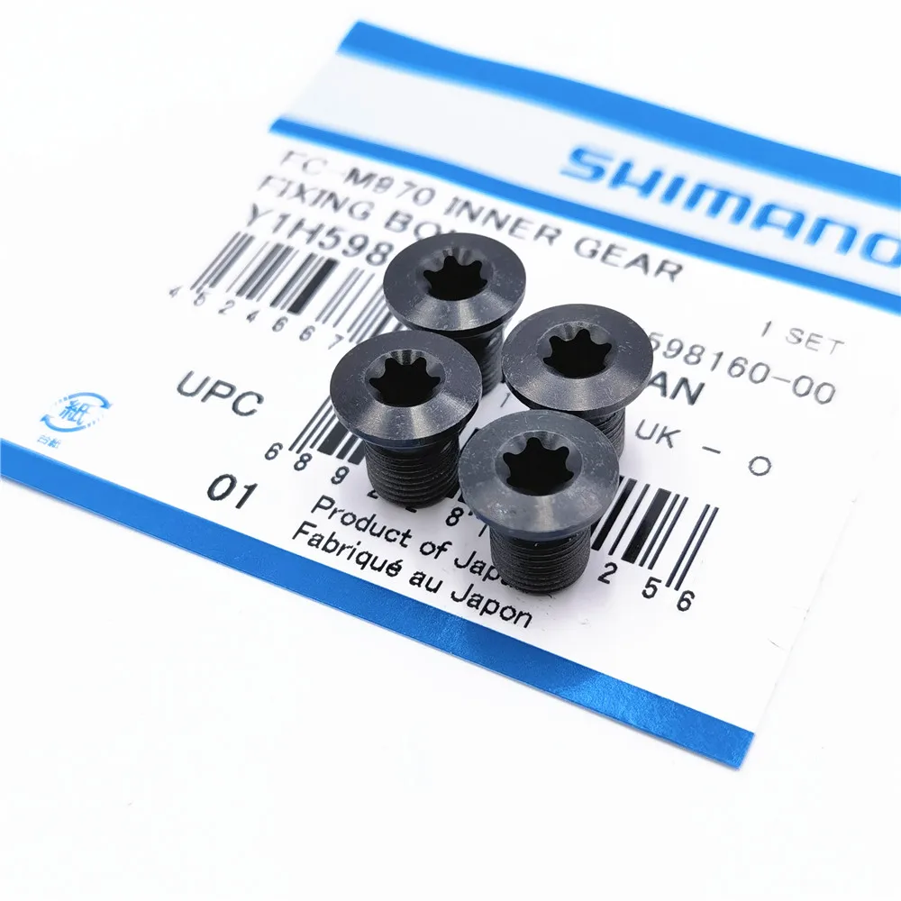 Shimano-Crankset-Chainring-Gear-Fixing-Screws-M8-x-10-1-4pcs-For ...