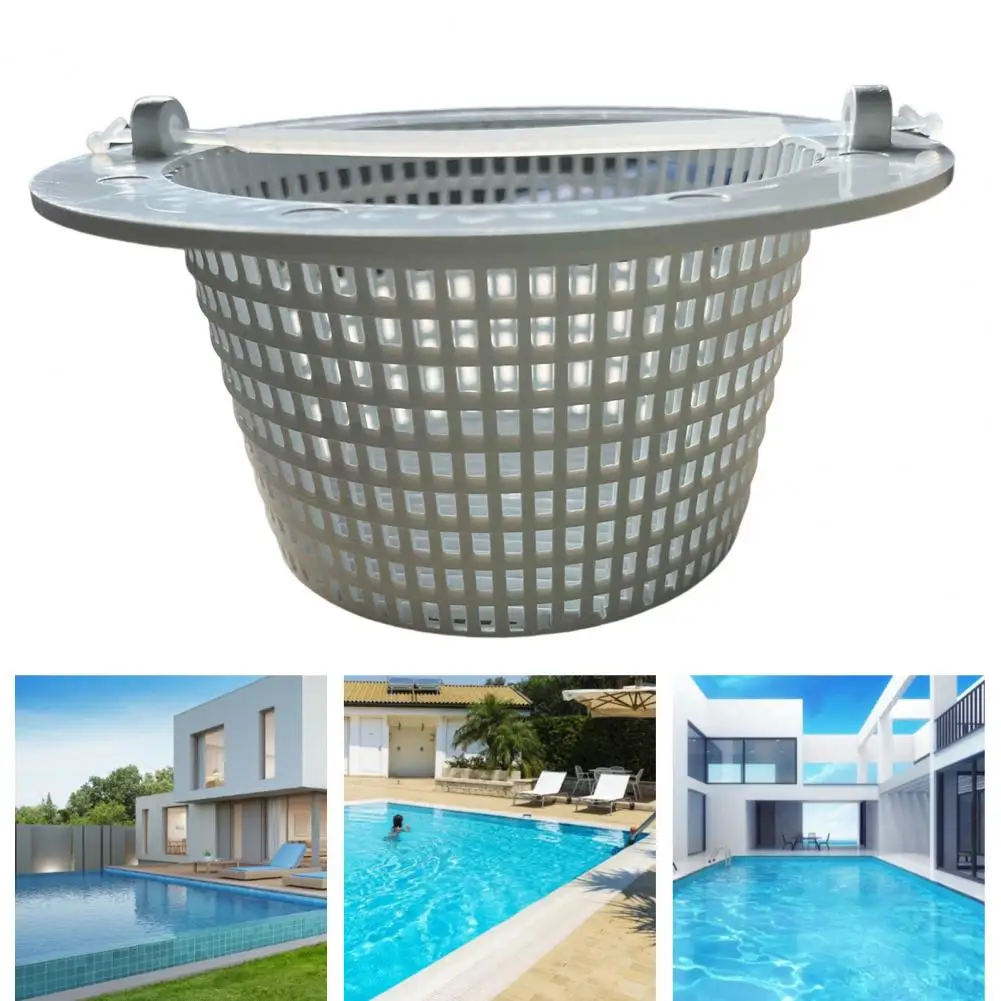 2Pcs-Replacement-Plastic-Swimming-Pool-Cleaning-Skimmer-Filter-Baskets ...