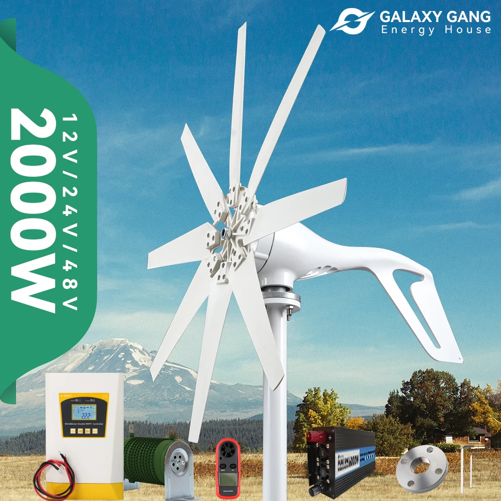 Dynamo-Wind-Turbine-Generator-2kw-8-Blades-12v-24v-48v-Windmills ...