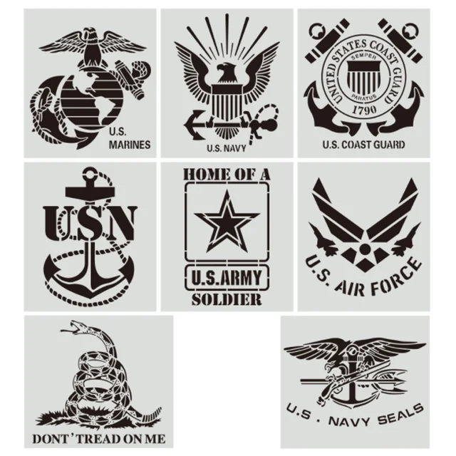 Marines Stencil