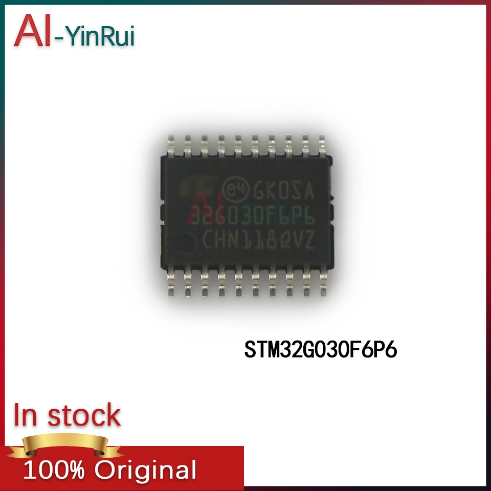 STM32G030F6P6-TSSOP20-original-STM32G030F6P6-STM32G030-32G030-10-100pcs ...