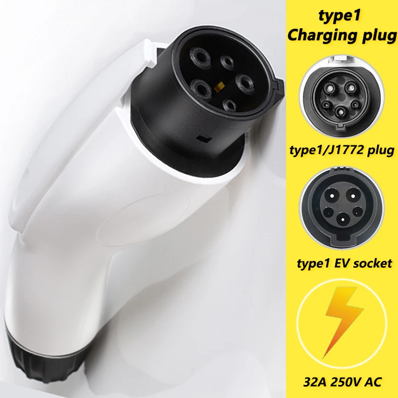 Type1-EV-Car-Charger-Plug-SAE-J1772-Connector-Type1-Plug-50A-for ...