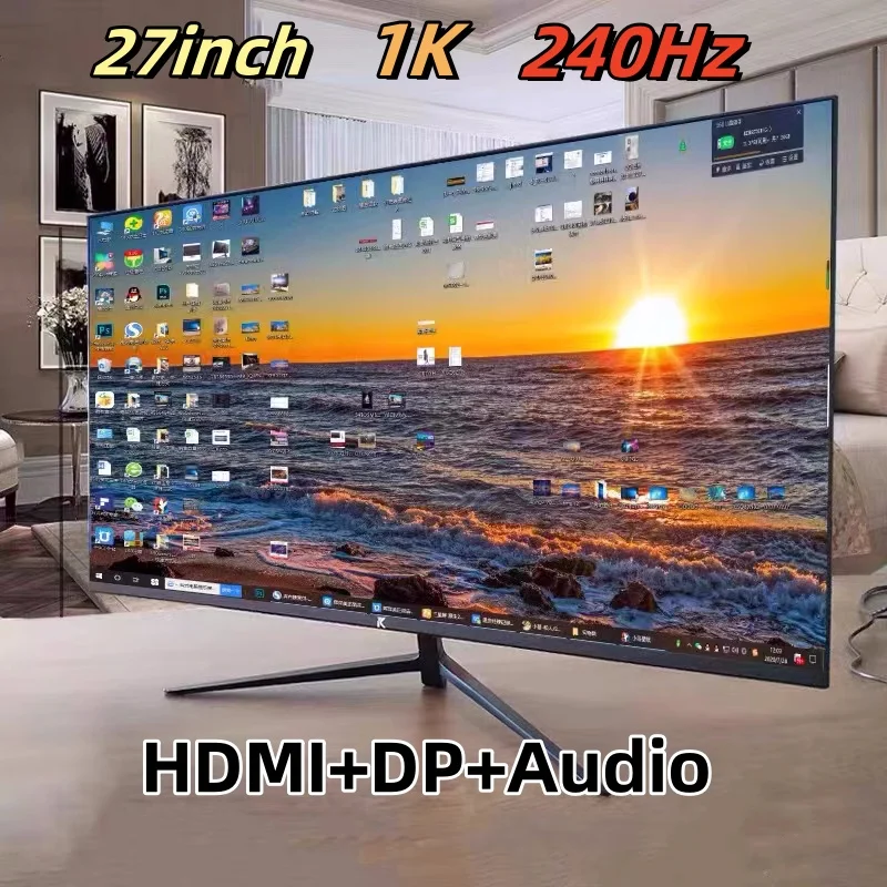 27-pollici-PC-gaming-display-a-LED-240Hz-VA-schermo-curvo-schermo-LCD ...