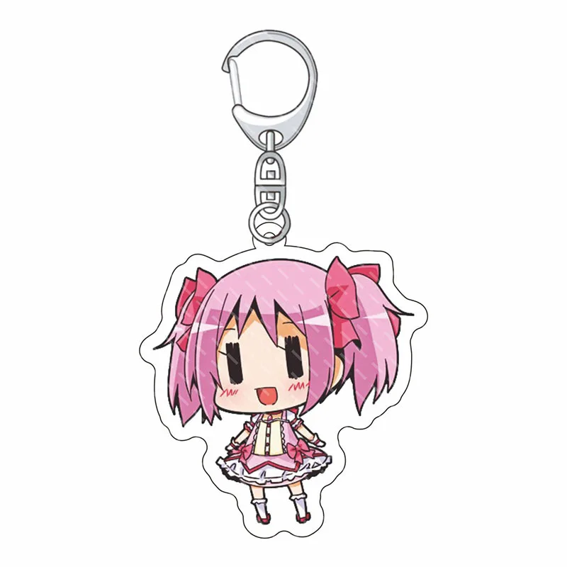 Puella-Magi-Madoka-Magica-Acrylic-Keychain-Kaname-Madoka-Akemi-Homura ...