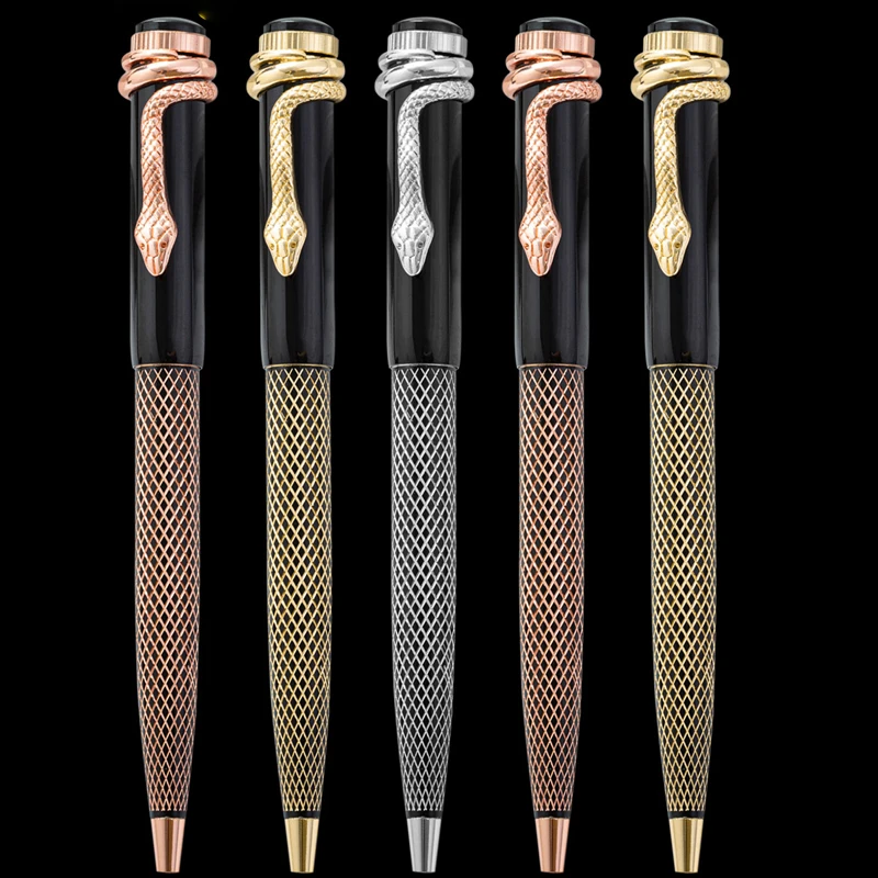 High Quality Full Metal Snake Shape Ballpoint Pen Business Men Birthday ...