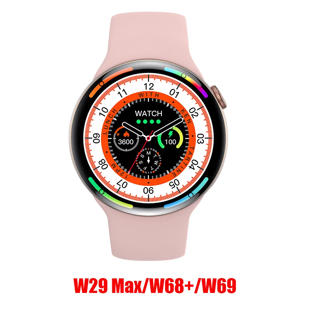 W28-Pro-Rel-gio-Ultra-Inteligente-para-Homens-e-Mulheres-S-rie-9-NFC-BT ...