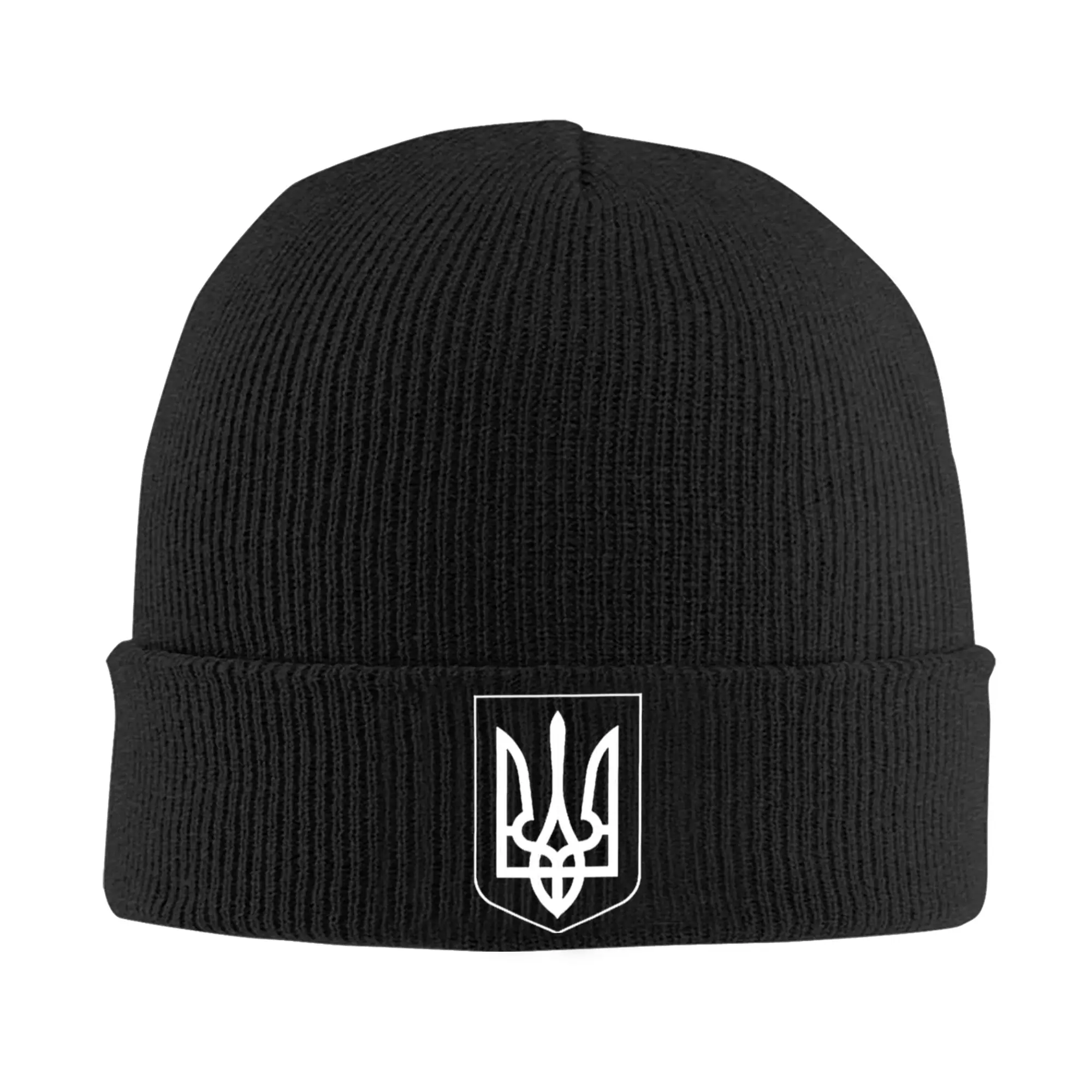 Zelensky Trident Ukrainian President Zelenskyy Beanie Hats Ukraine Flag ...