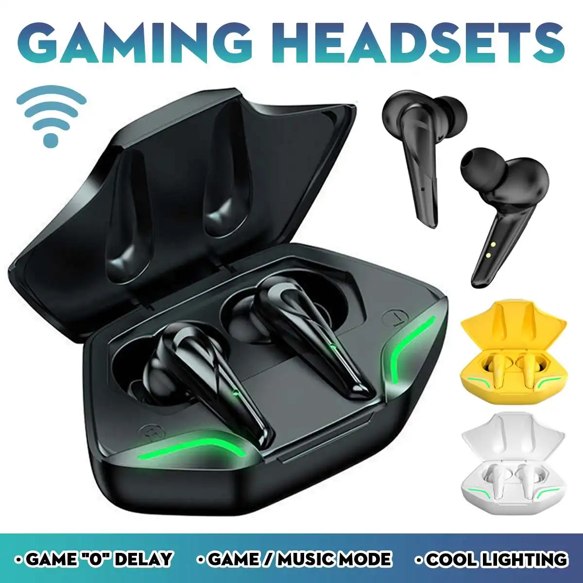 X15 pro TWS Gaming Earbuds Wireless earbuds Bluetooth Earphone With Mic ...