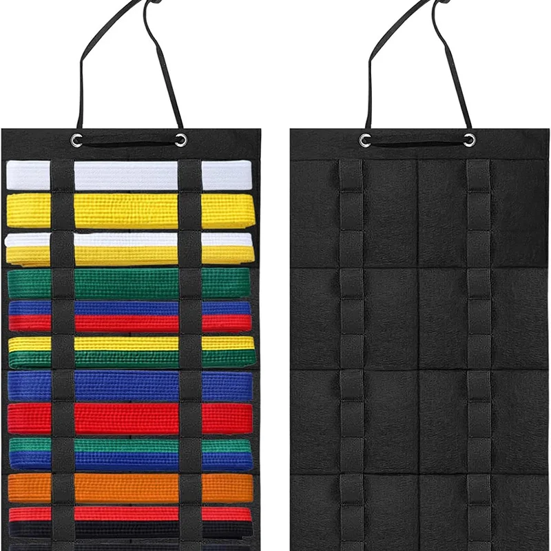 Martial-Arts-Belts-Organizer-Karate-Belt-Display-Holds-12-Belts-Rack ...