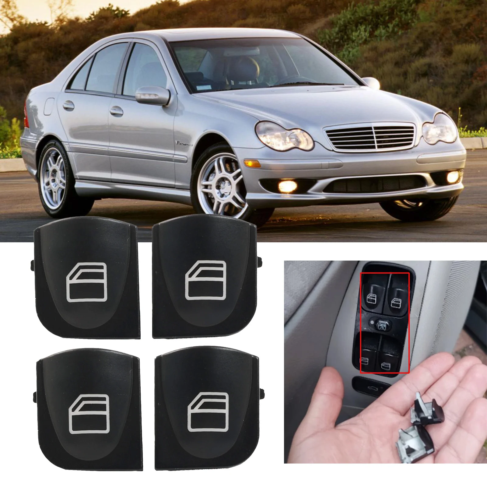For Benz C-Class W203 C180 C200 C220 C230 C240 C270 C280 C350 C55 Power ...
