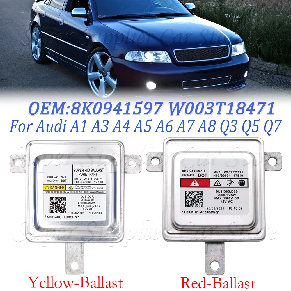 D3R D4S Xenon Headlight Buld Ballast Module Unit For Audi A1 A3 A4 A5 ...