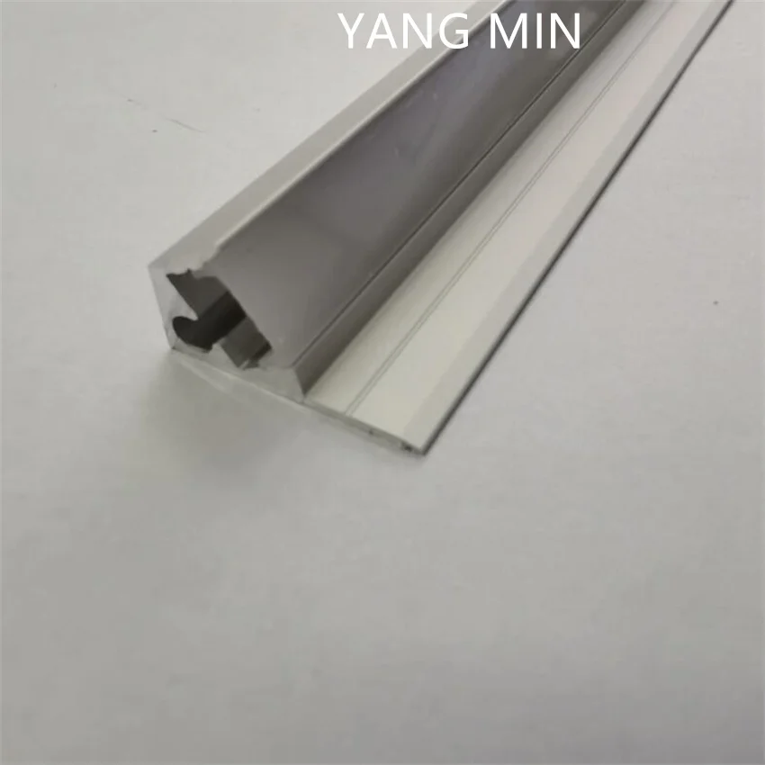 Aluminum Profile Wardrobe Hanging Clothes Tube Closet Rod Under Cabinet ...