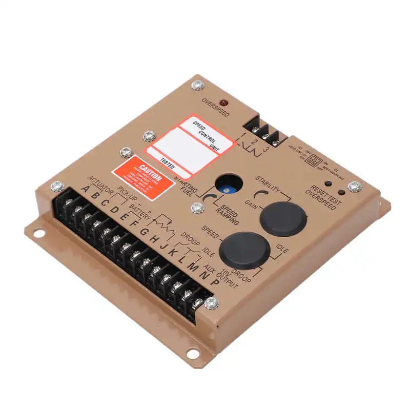 Electronic Engine Speed Cntroller Aluminum Alloy 12V 24V Engine Speed ...