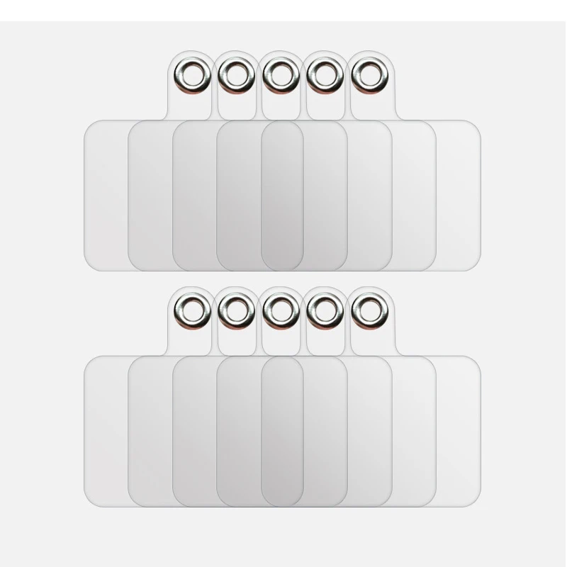 10pack Clear Flexible Phone Lanyard Tabs For Mobile Phone Tether Card ...