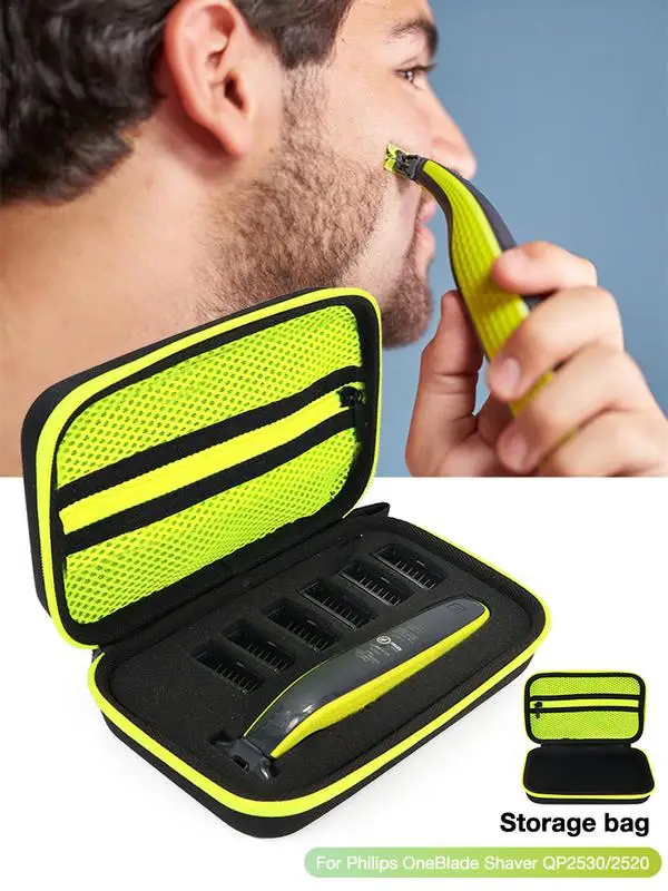 Hard EVA Shaver Razor Storage Bag Holder For Philips OneBlade Men ...