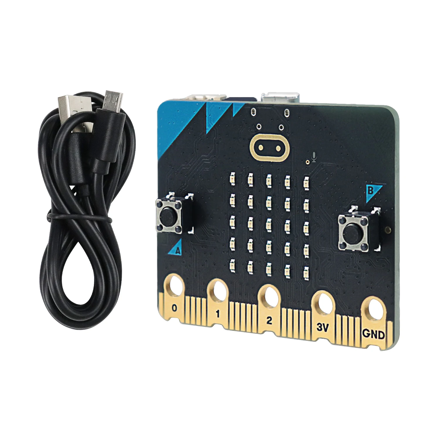 Freenove-Placa de Desenvolvimento BBC Micro-bit V2, Blocos e Código MicroPython, Tutorial ...
