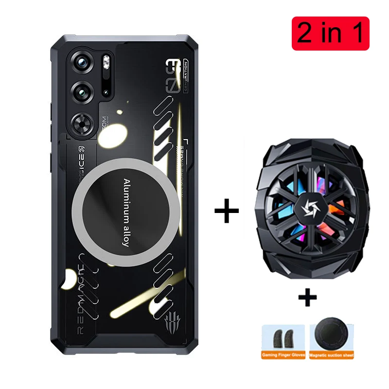 Para-Nubia-Red-Magic-9S-Pro-funda-Red-Magic-9S-Pro-5G-carcasa-de ...