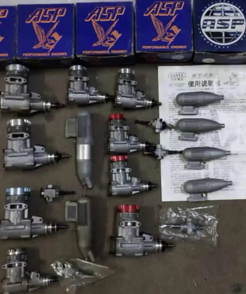 Sanye Asp S28-s32 28 32 Class Two Stroke Nitro / Glow Engine Without ...