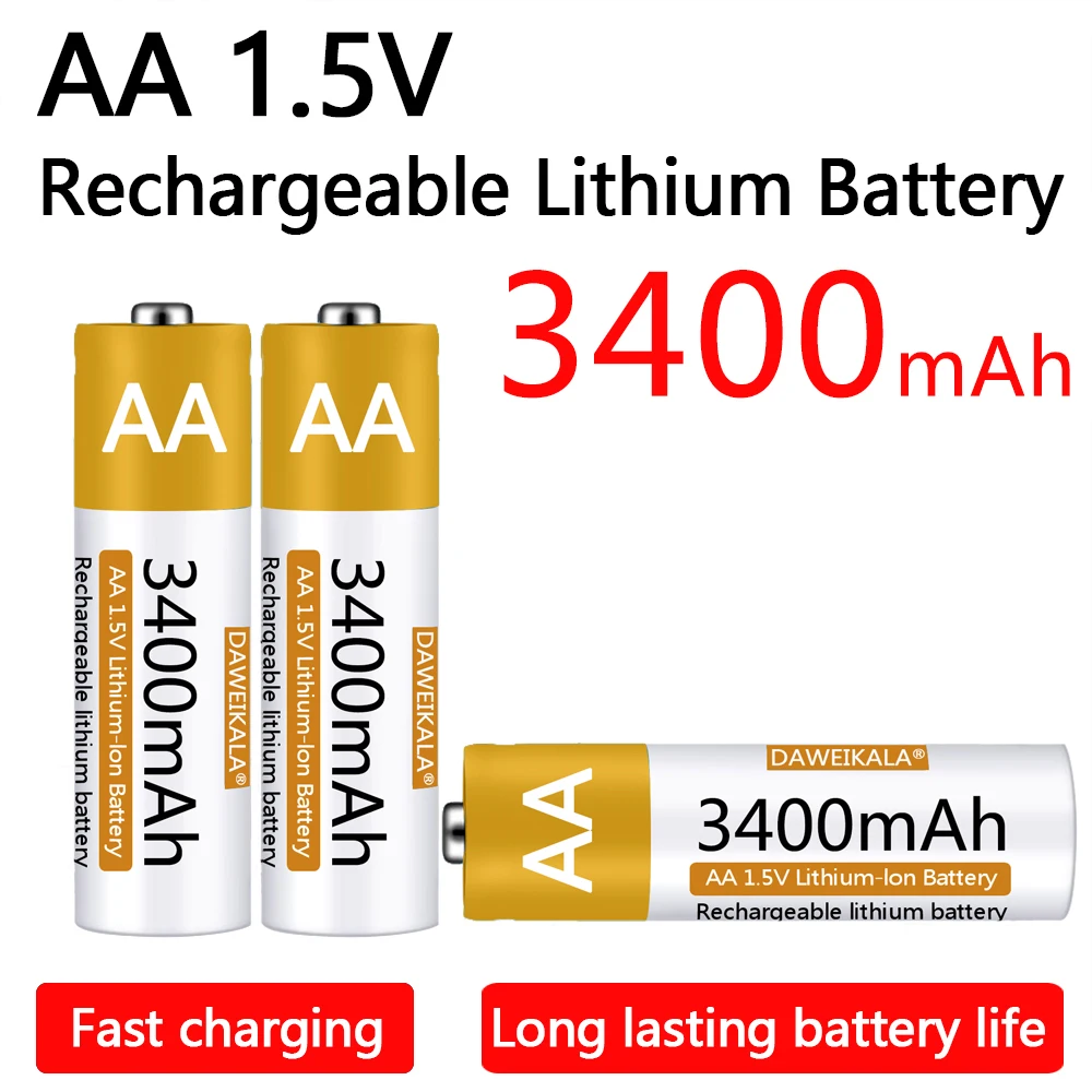 1-5V-AA-Battery-Li-ion-AA-Rechargeable-Battery-3400mAh-AA-Lithium-ion ...