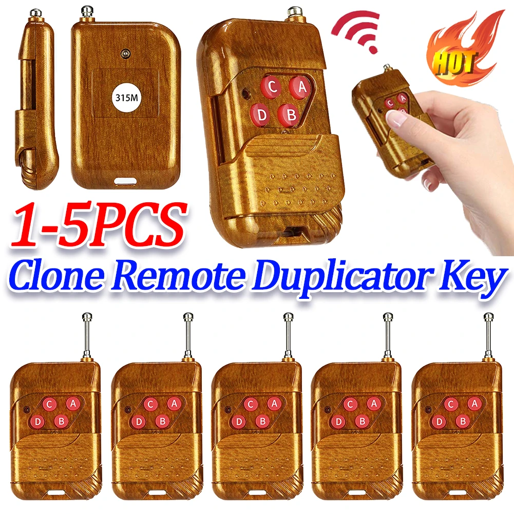 Remote Control 433.92 MHz Wireless Remote Control Universal Duplicator ...