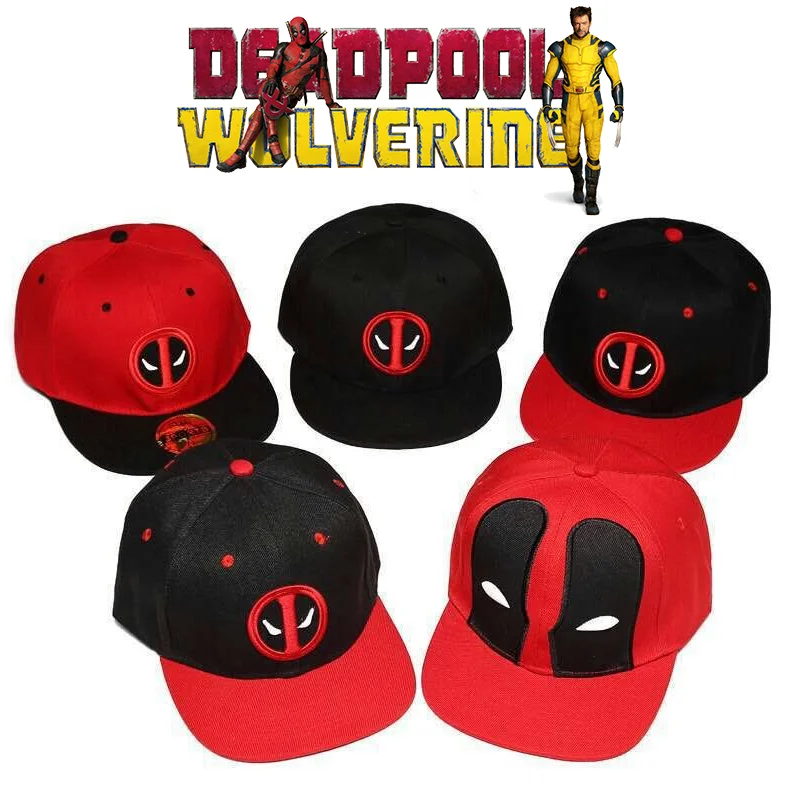 Deadpool-Wolverine-Embroidery-Cap-Boys-Girls-Baseball-Hat-Summer-Sunhat ...