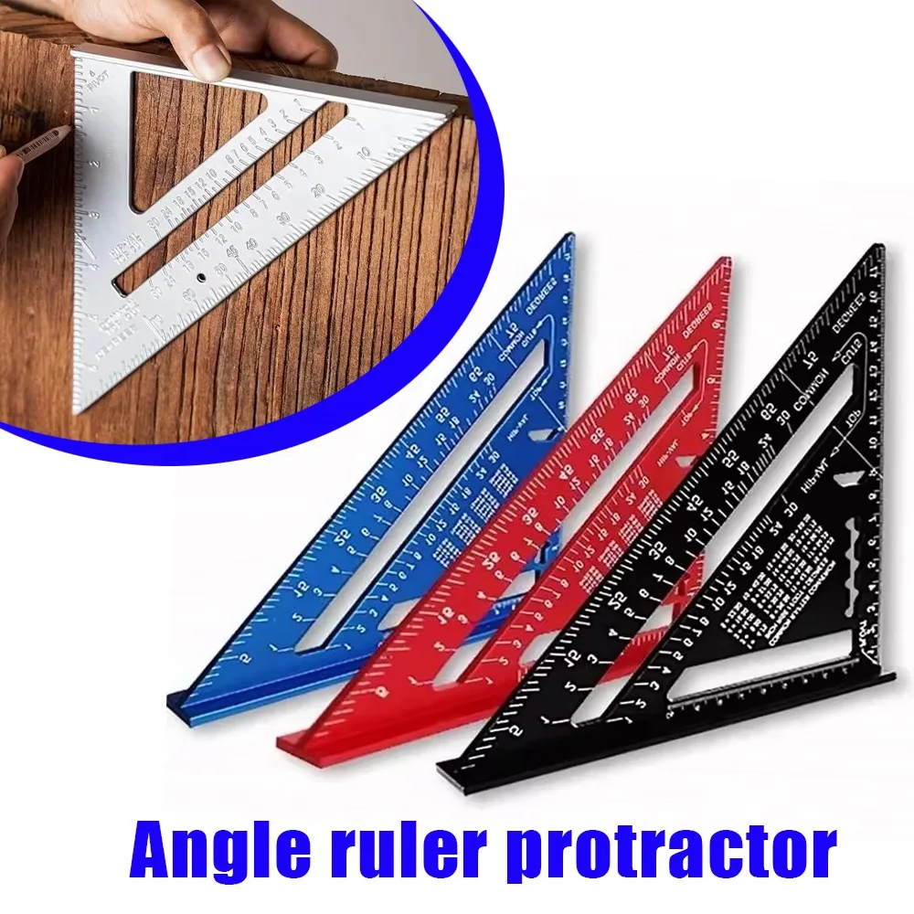 Carpenter's Triangle 90-degree Angle Square Woodworking Measuring Tool ...