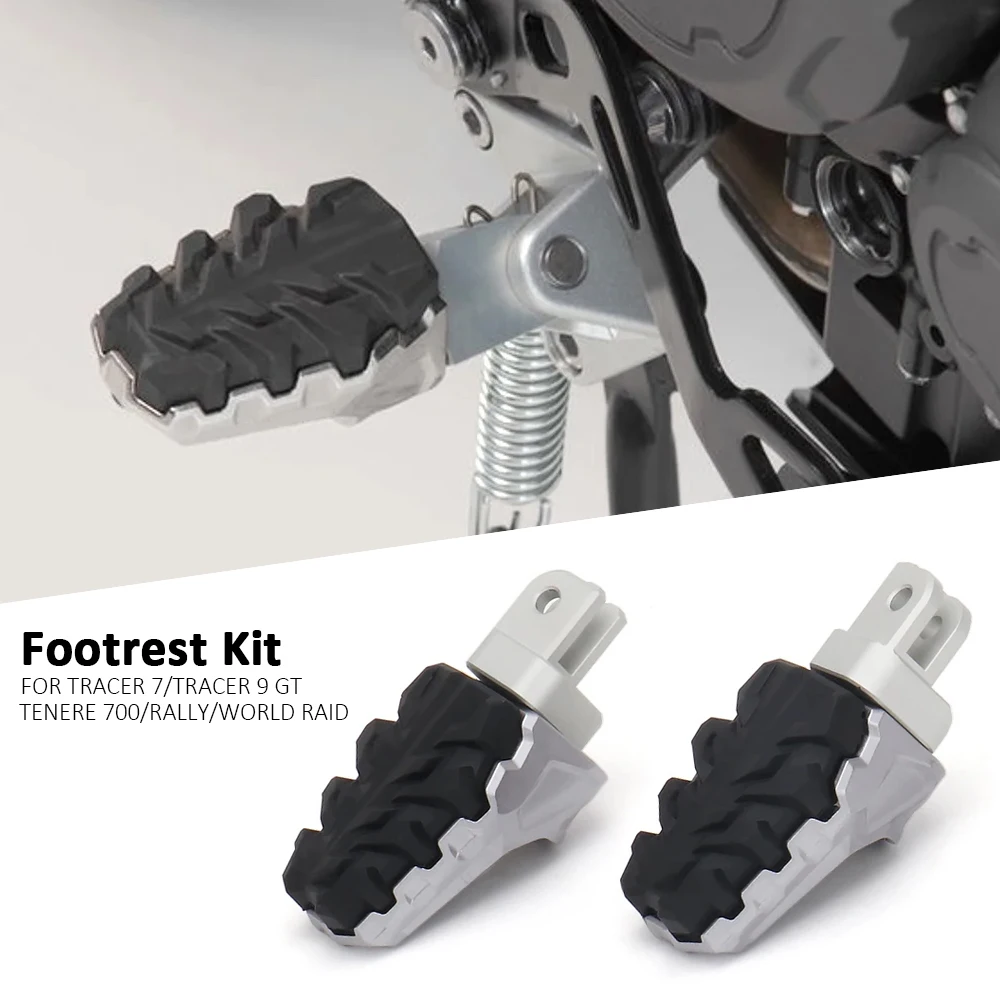 Motorcycle Footrest Foot Pegs Pedals Footpeg For Yamaha Tracer 7 700 ...