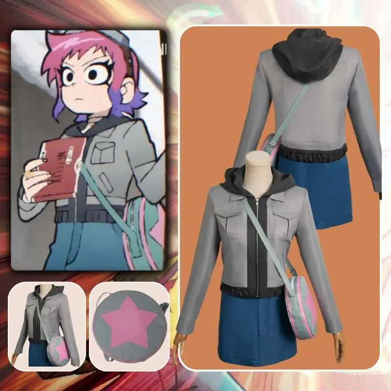 Scott-Pilgrim-Takes-Off-Ramona-Flowers-Cosplay-Fantasia-Costume ...