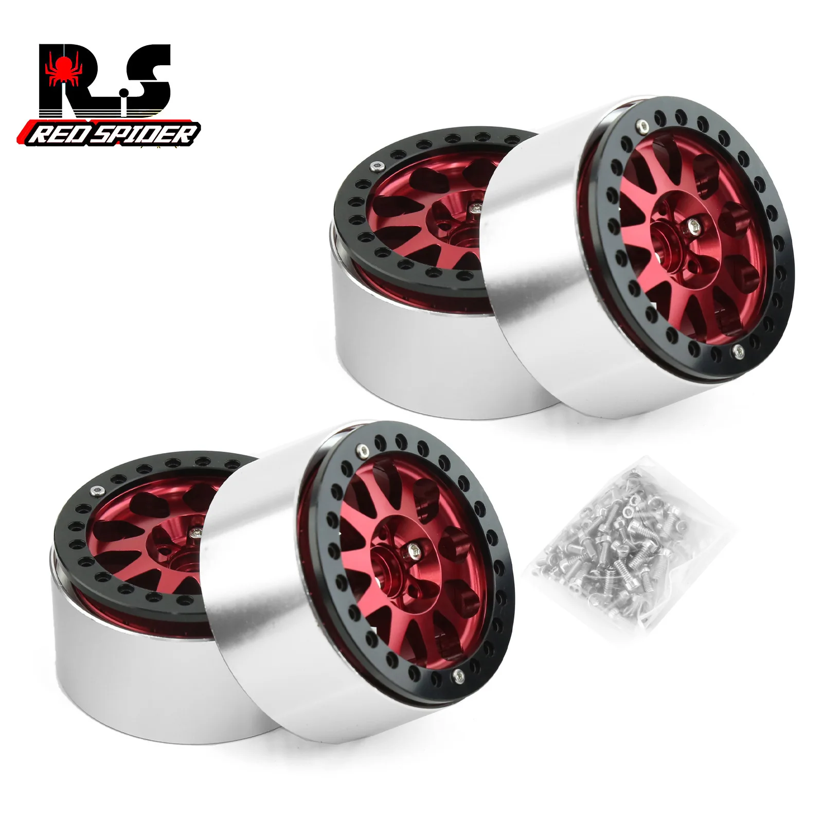 Crawler 2.2 inch alloy wheels 1/10 simulation crawler locking tire ...