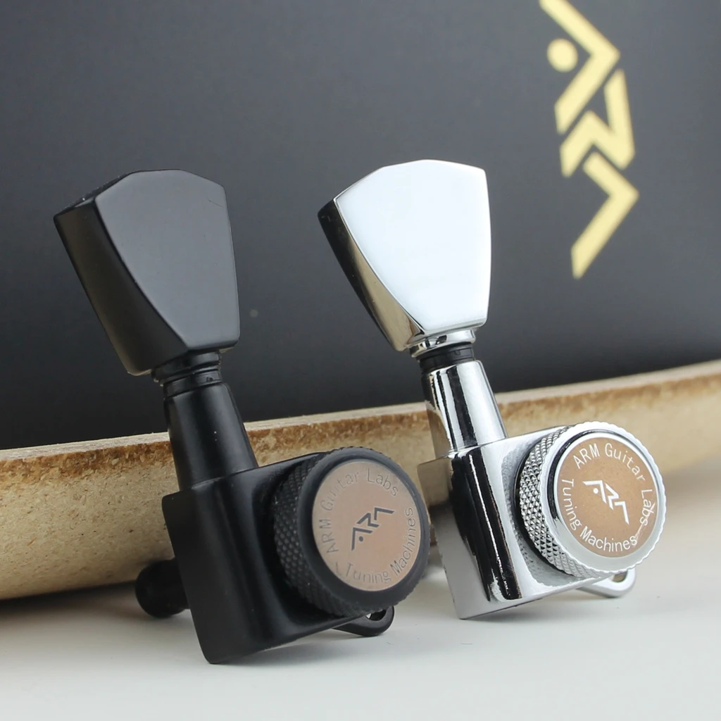 ARM-Electric-Guitar-Metal-Lock-String-Tuner-Winder-3R3L-ST-TL-SG-LP ...