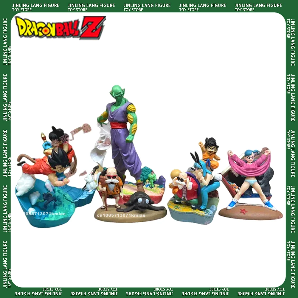 Dragon-Ball-Z-Anime-Figures-Bulma-Master-Roshi-Action-Figures-Son-Goku ...
