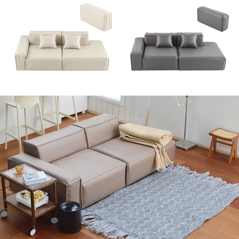 1/6 Scale BJD Blyth Sofa Simulation Mini Blanket Model Miniature Dollhouse Doll Furniture Toy